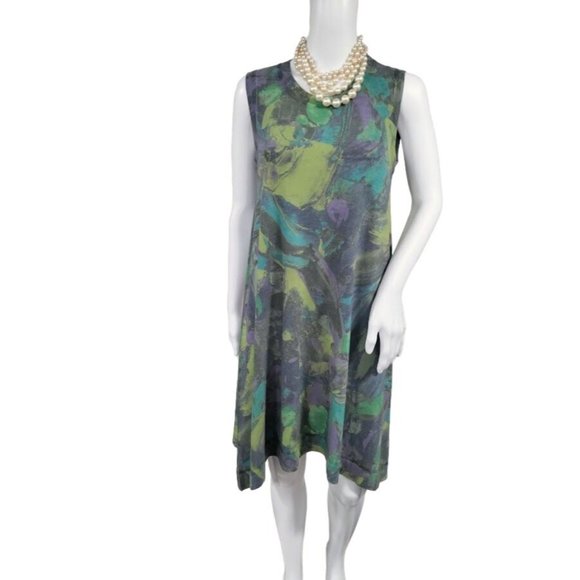 Nally & Millie | Dresses | Nwt Nally Millie Sleeveless Abstract Print ...
